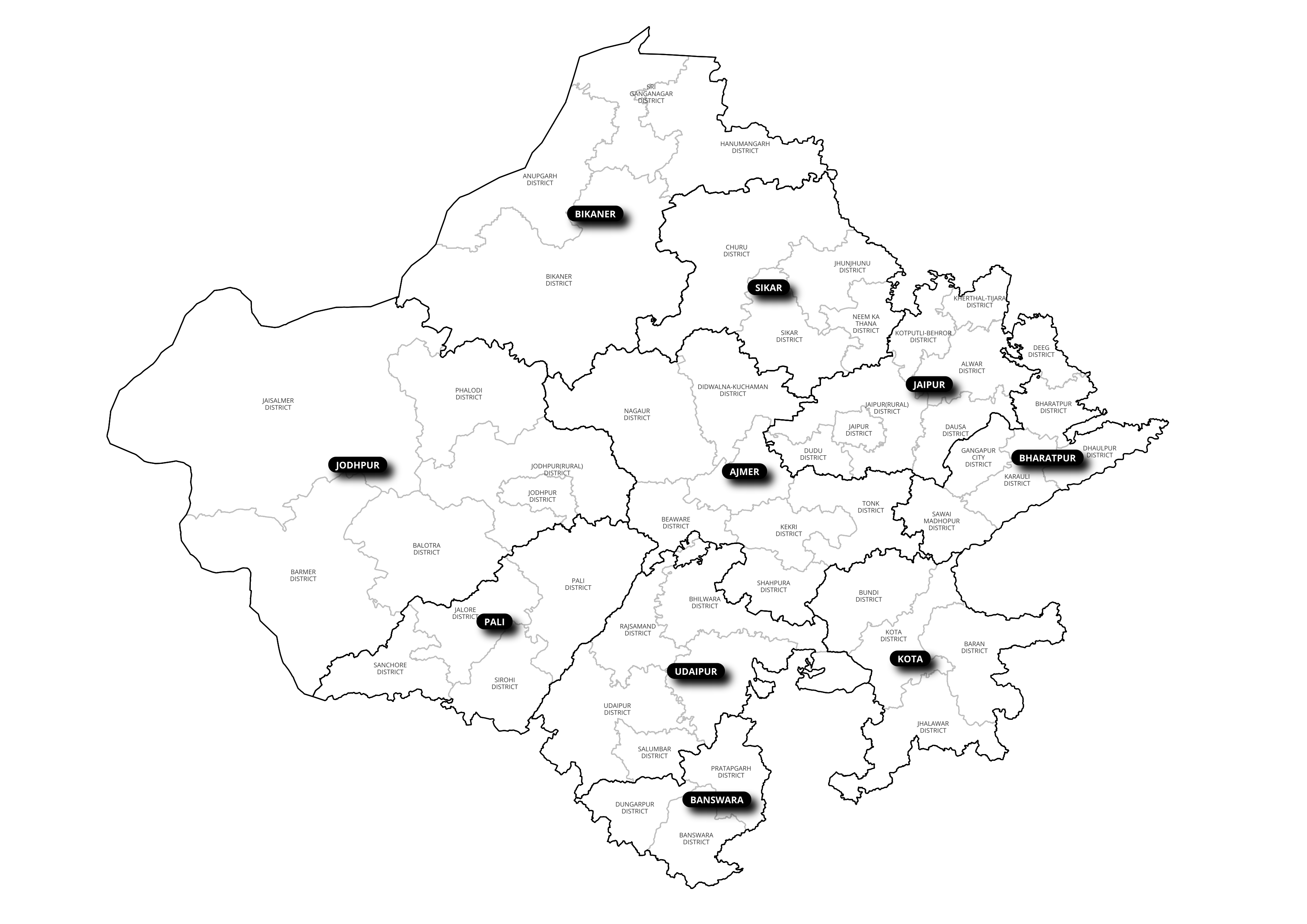 Division of Rajasthan – MapsOfRajasthan