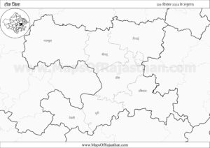(NEW) Tonk District Map With Tehsil - MapsOfRajasthan